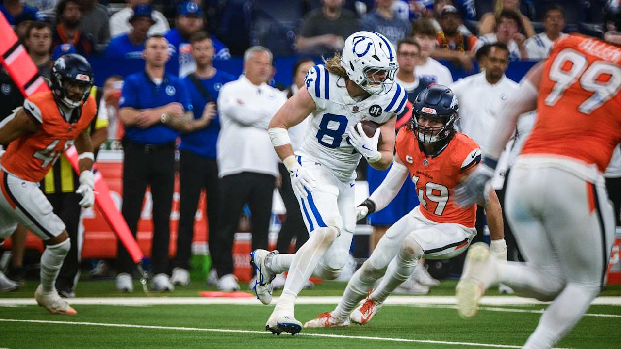 Colts TE Tyler Warren nominated for NFL Rookie of the Week for Week 2