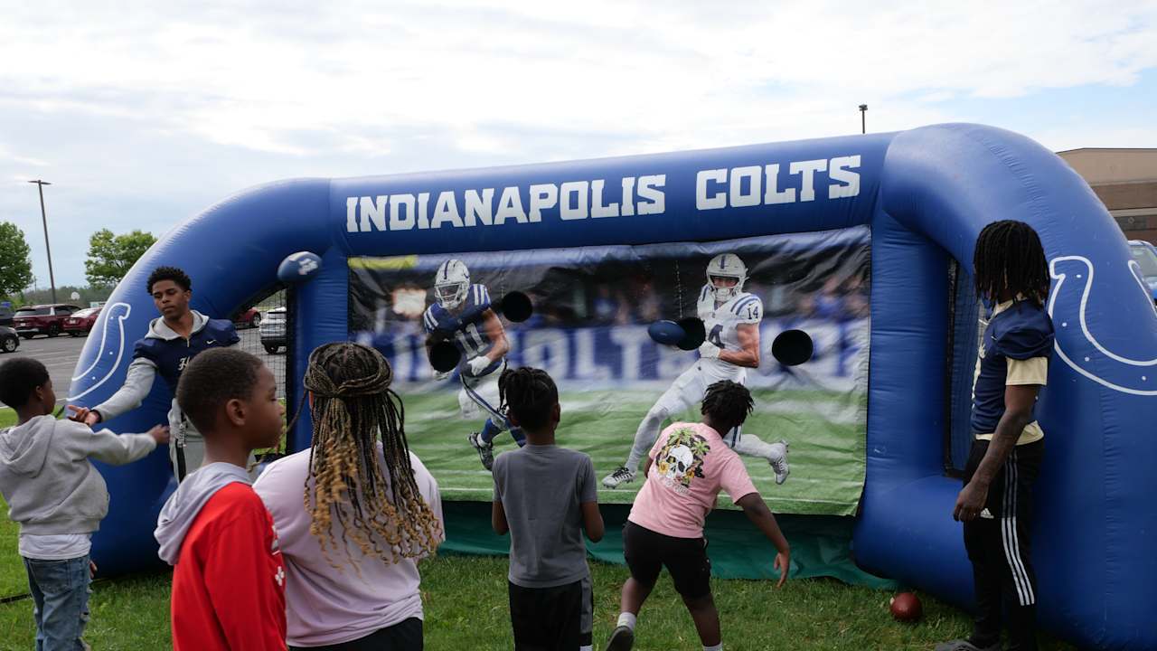 Colts Junior Football Camp at Gold Academy Elementary