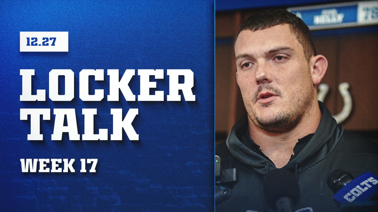 Week 17 Locker Talk: Jonathan Taylor, Ryan Kelly and Zaire Franklin