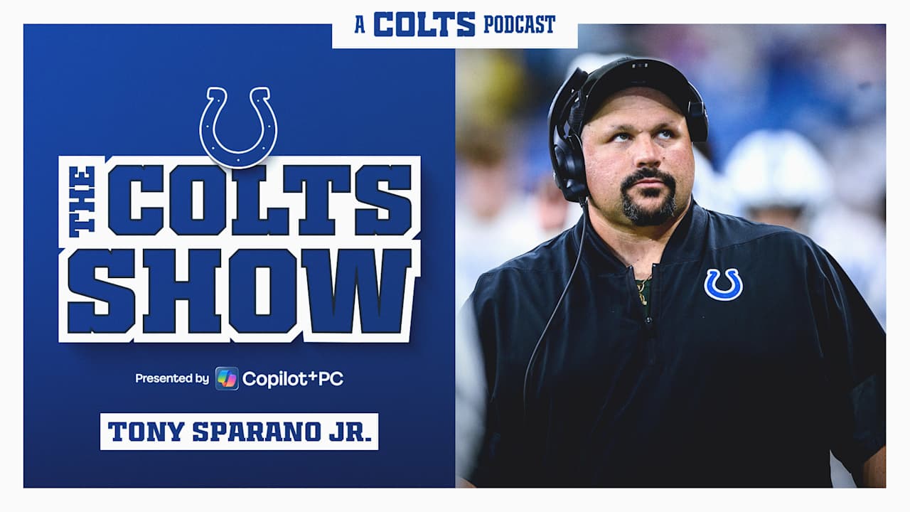 Colts offensive line coach Tony Sparano Jr. on O-line play, coaching ...