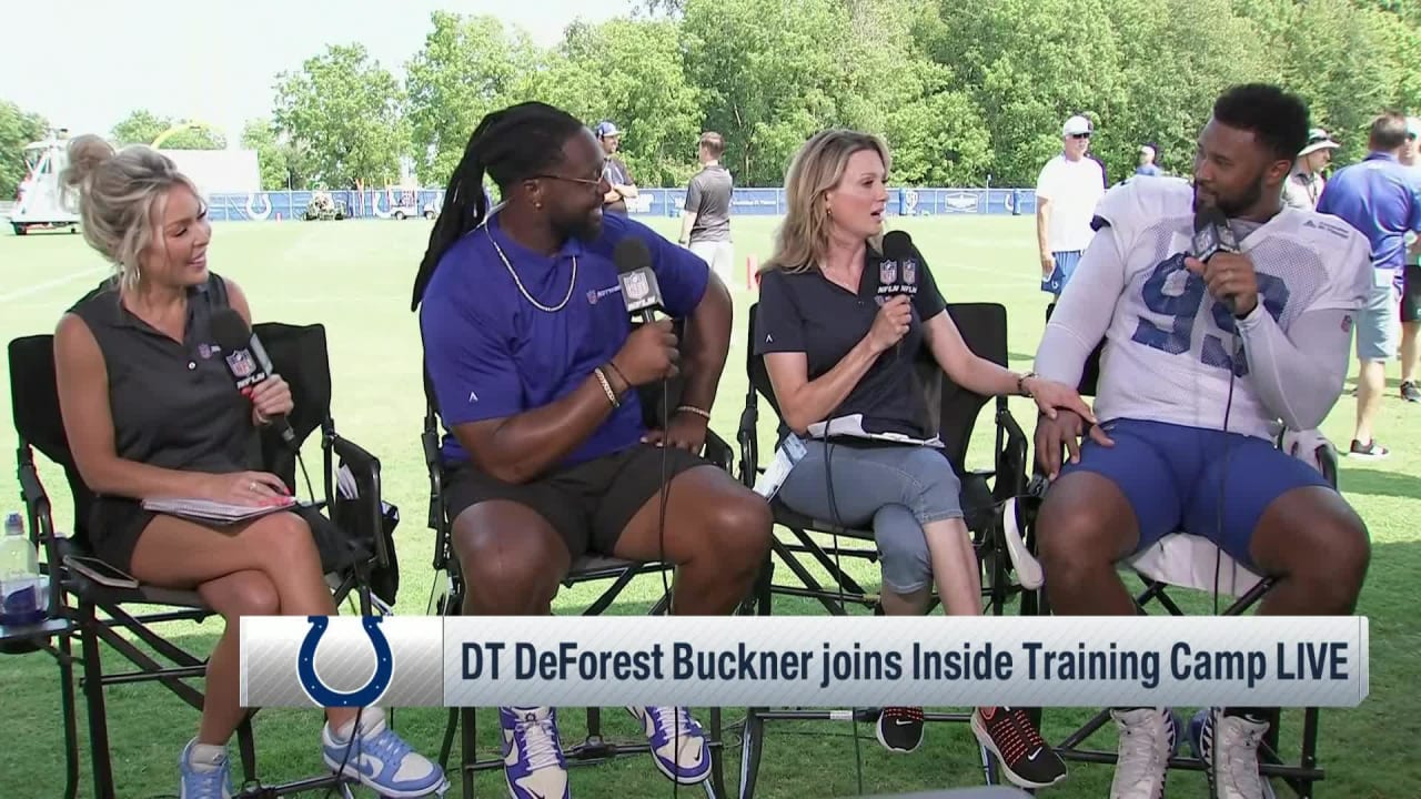 DeForest Buckner discusses goals for upcoming season with Colts