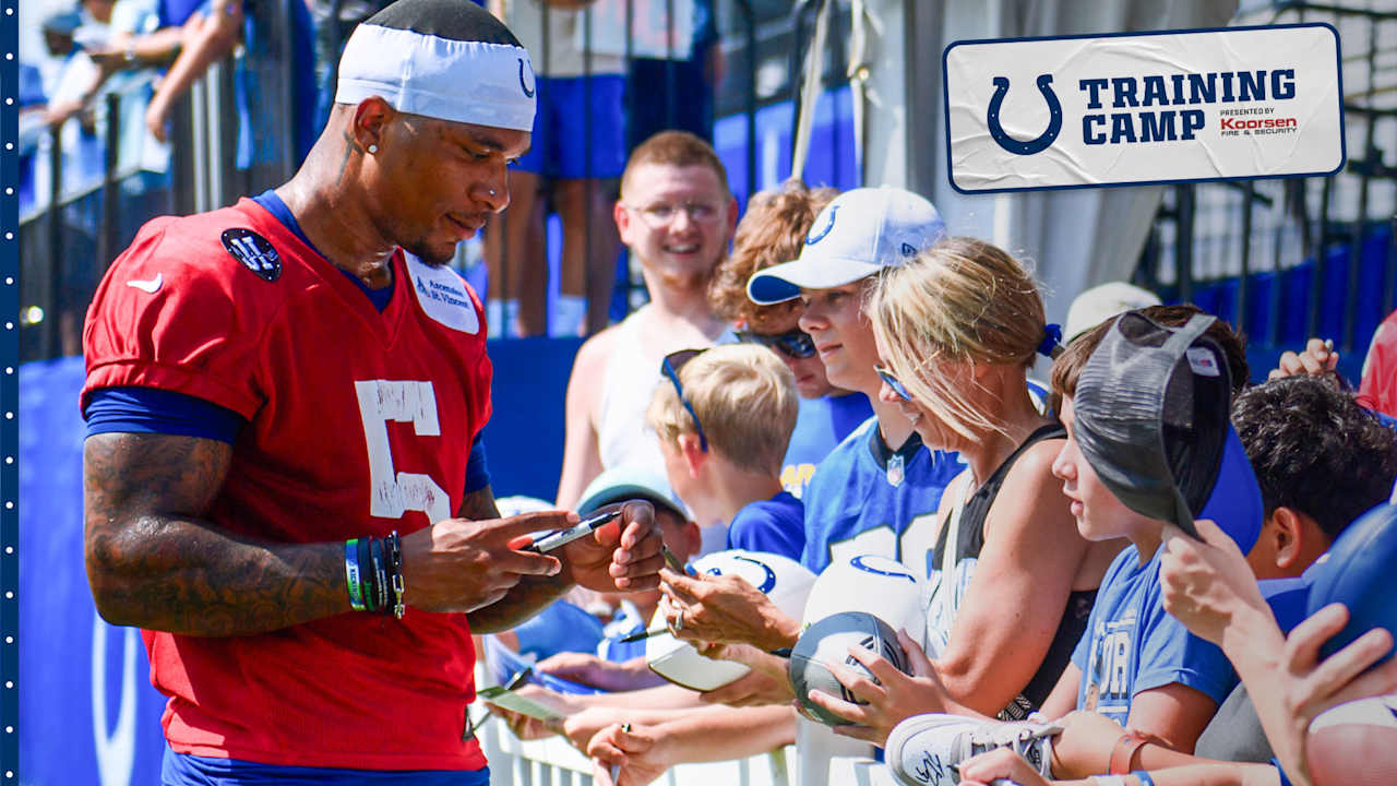 Colts Fans at training camp, July 24