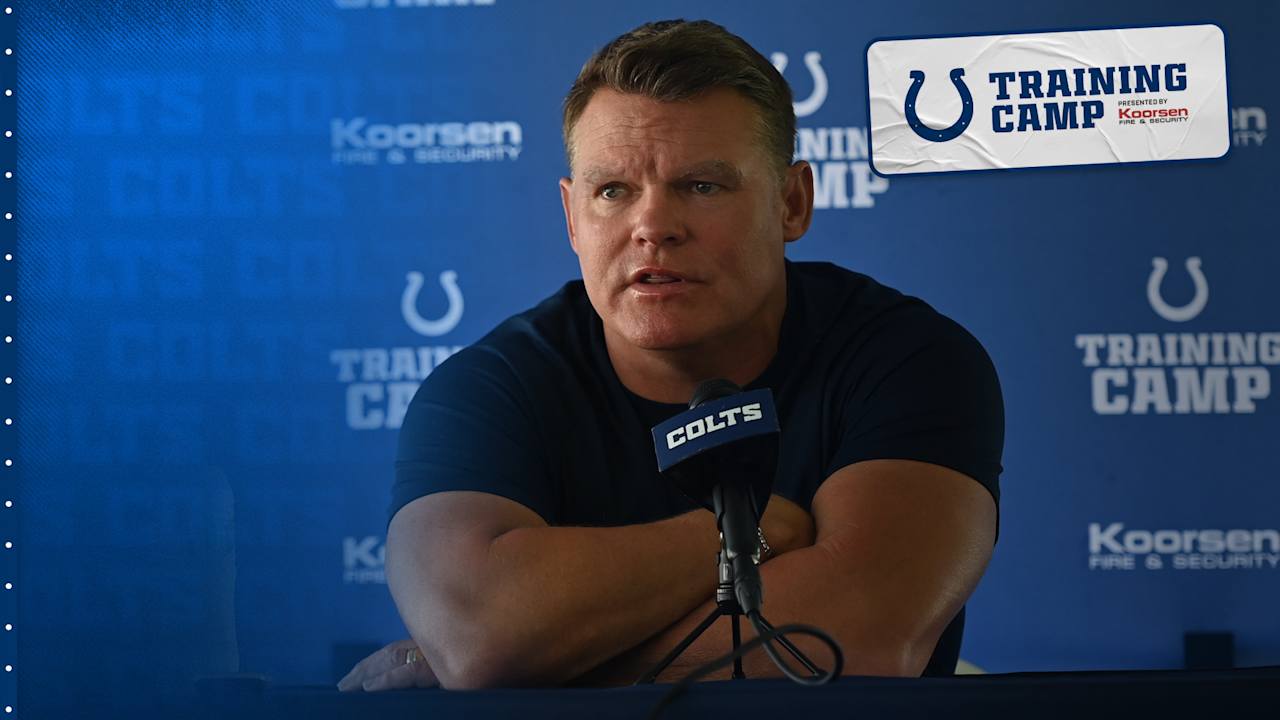 Colts GM Chris Ballard opens training camp with thoughts on late Owner ...