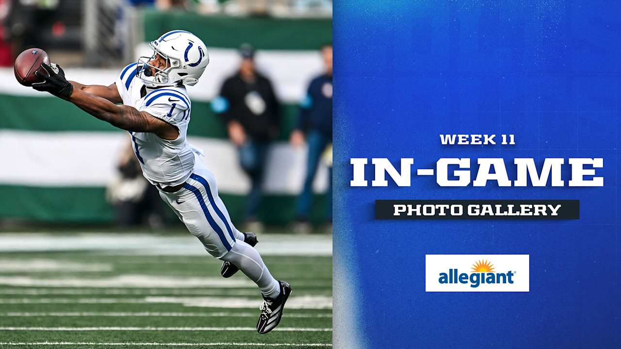Game Photos: Colts at Jets, Week 11