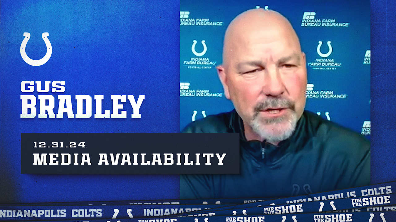 DC Gus Bradley: Colts vs. Jaguars, Week 18