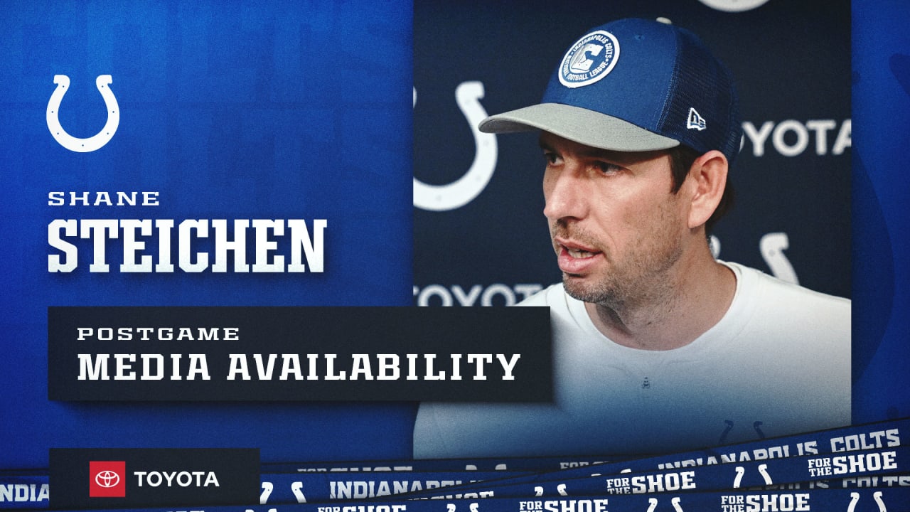 Shane Steichen: Colts at Titans postgame