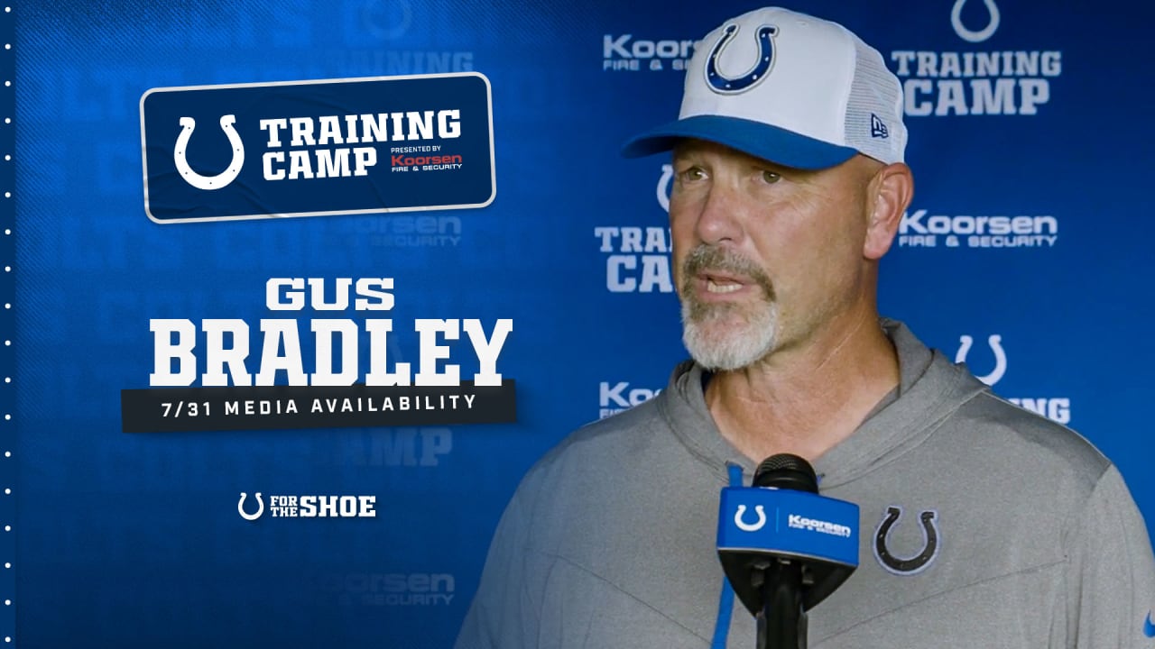 Gus Bradley: Training camp media availability, July 31