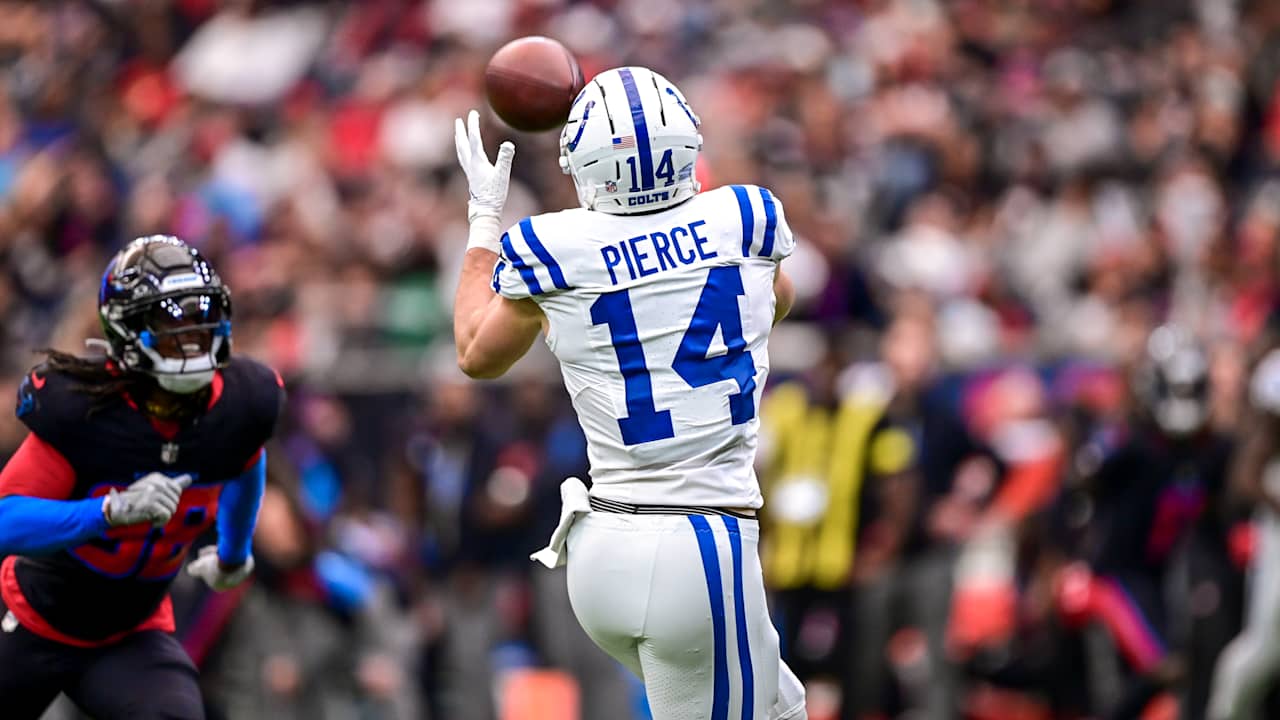 Alec Pierce's best catches from 132-yard game vs. Texans Week 18