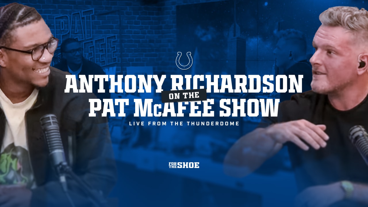 Anthony Richardson on the Pat McAfee Show