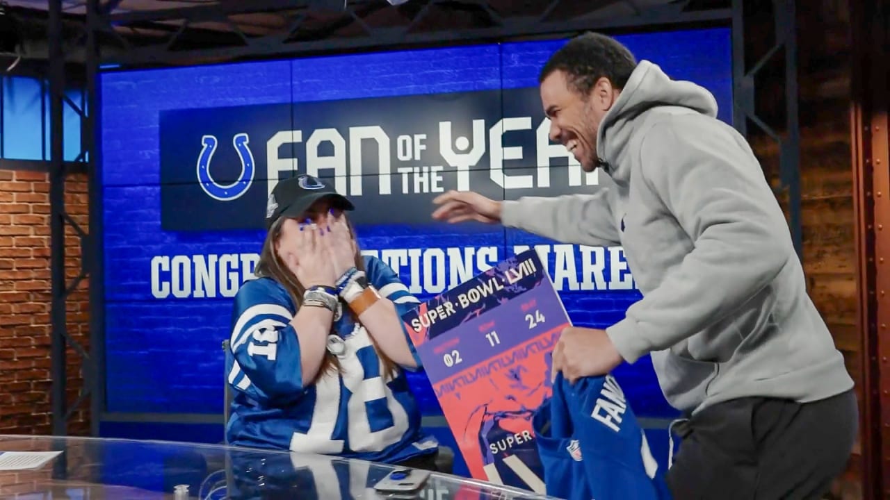 Colts 2023 Fan of the Year Surprise
