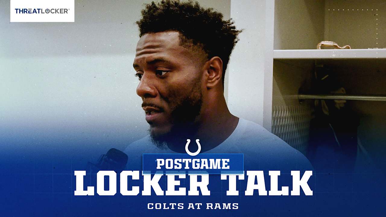 Locker Talk: Ashton Dulin and Zaire Franklin, Colts at Rams postgame