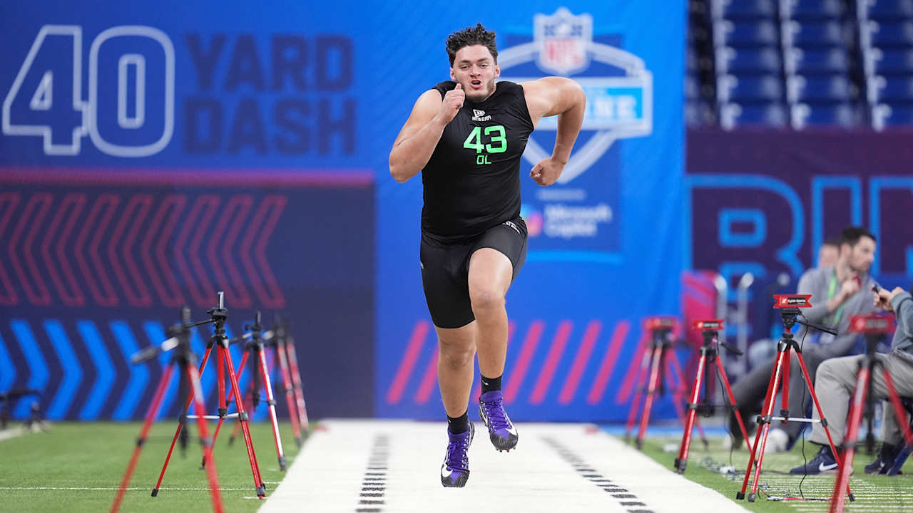 Jalen Travis runs official 5.14-second 40-yard dash at 2025 combine