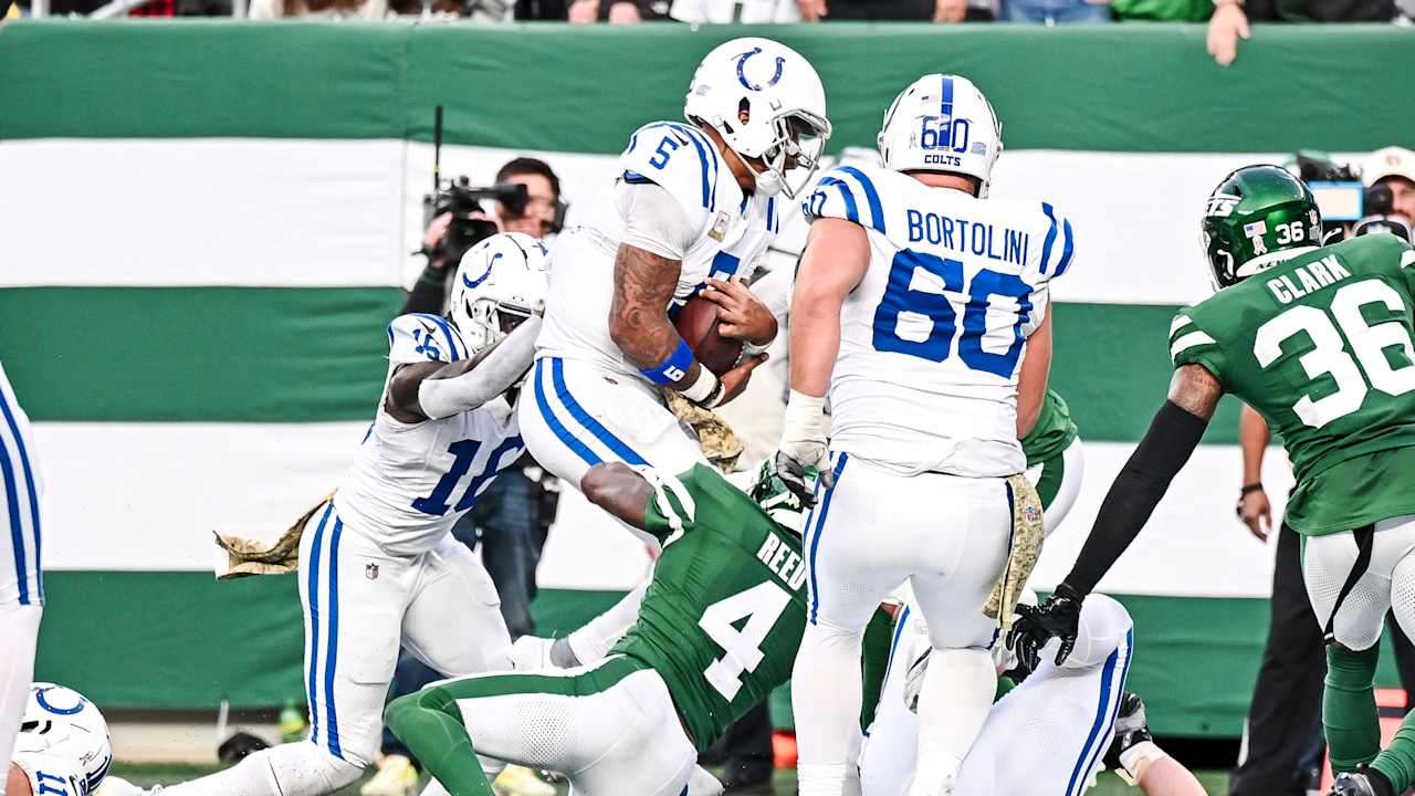 Colts' top plays vs. Jets Week 11