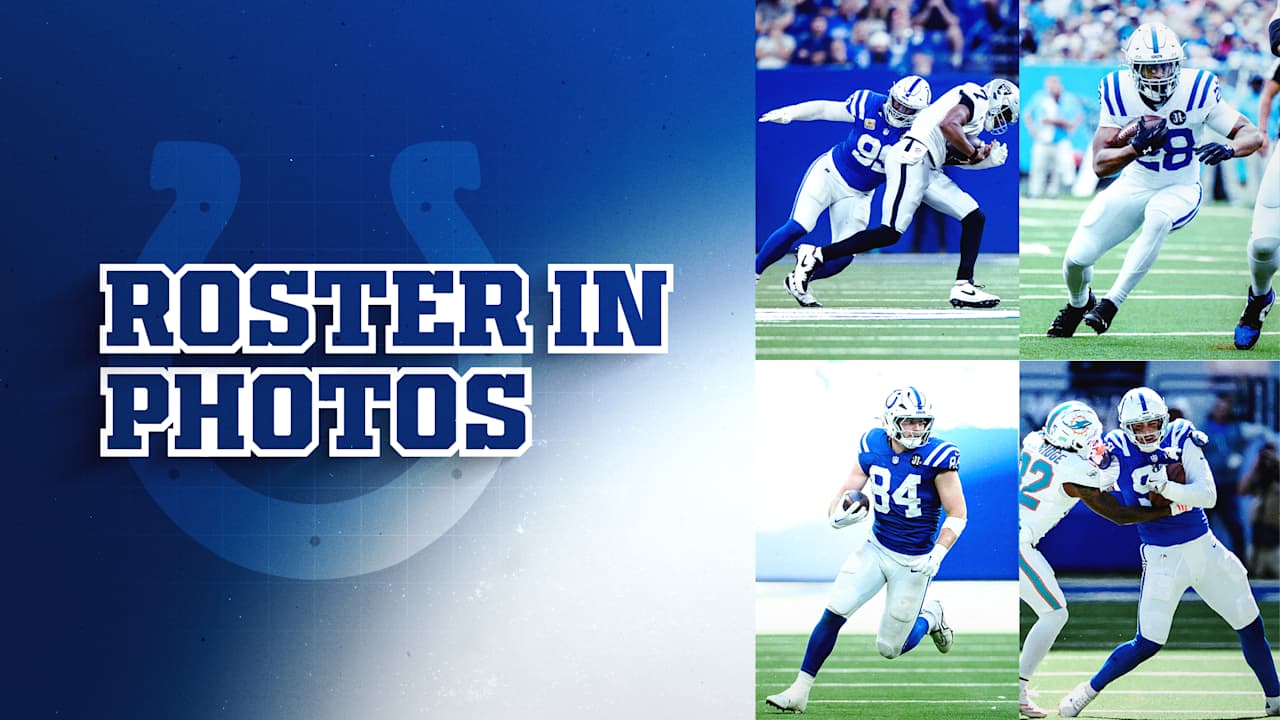 Colts 2025 roster in photos