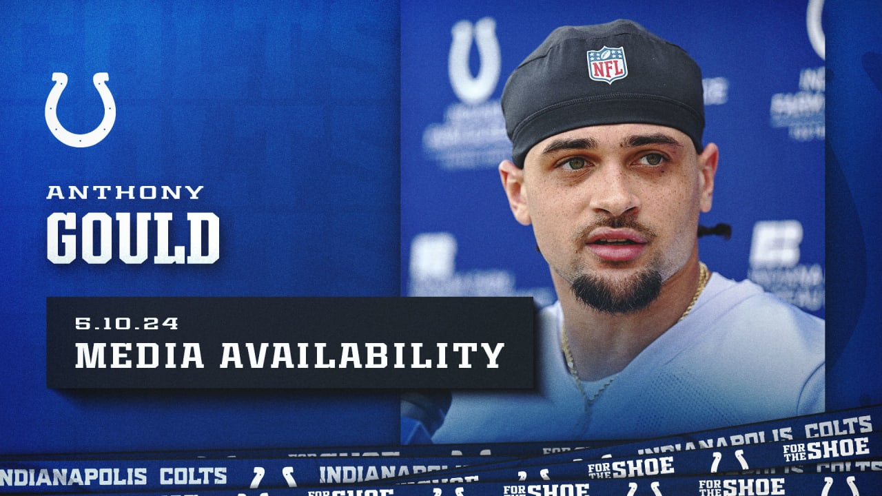 Anthony Gould: Rookie Minicamp media availability, May 10