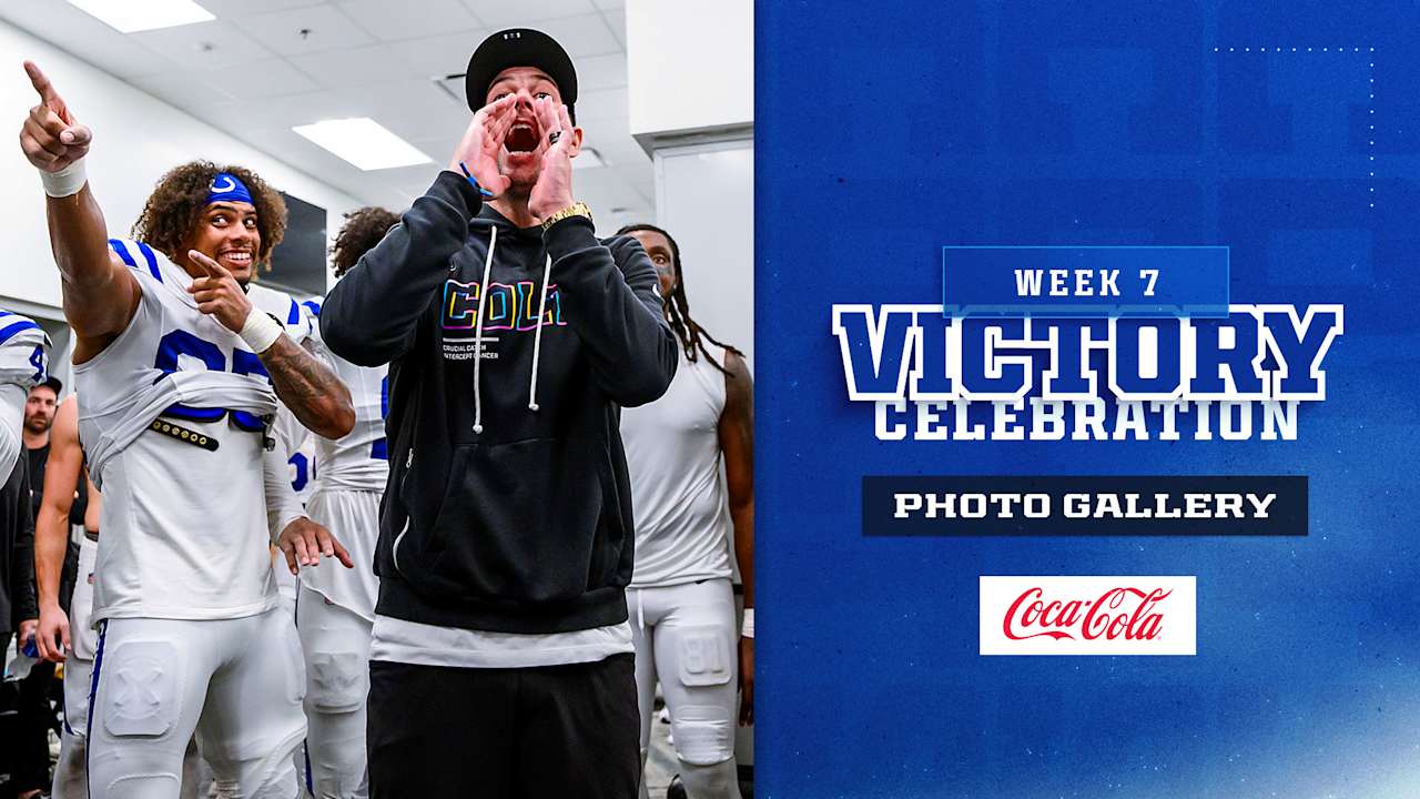 Victory Celebration: Colts continue winning momentum on the road in Los ...