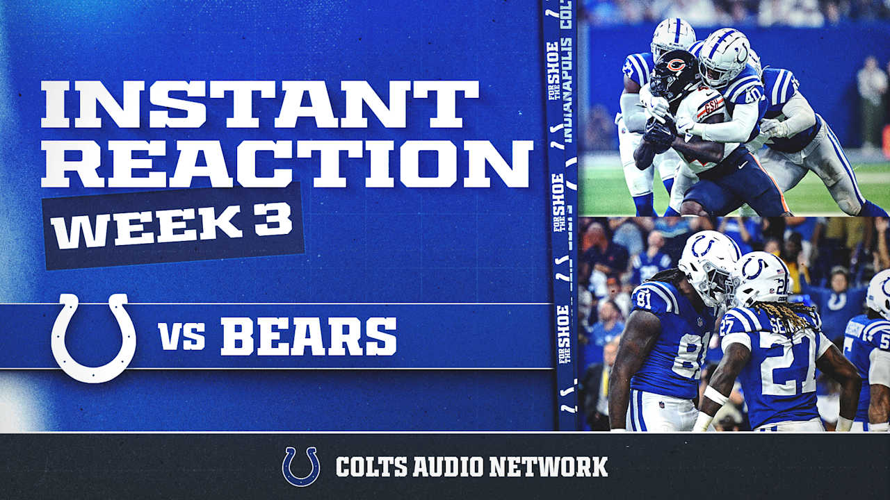Instant Reaction: Colts down Bears for first win of 2024 season