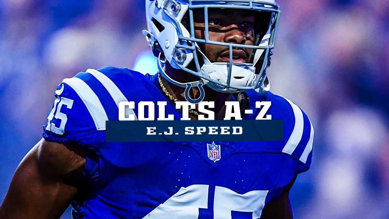 Colts A to Z: E.J. Speed