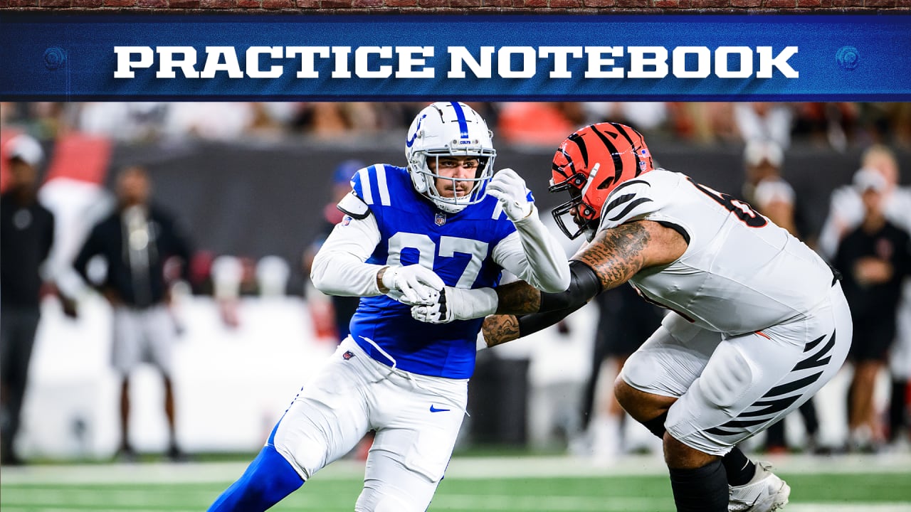 Practice Notebook: Playing for Colts ‘doesn’t even feel like a job’ for Laiatu Latu