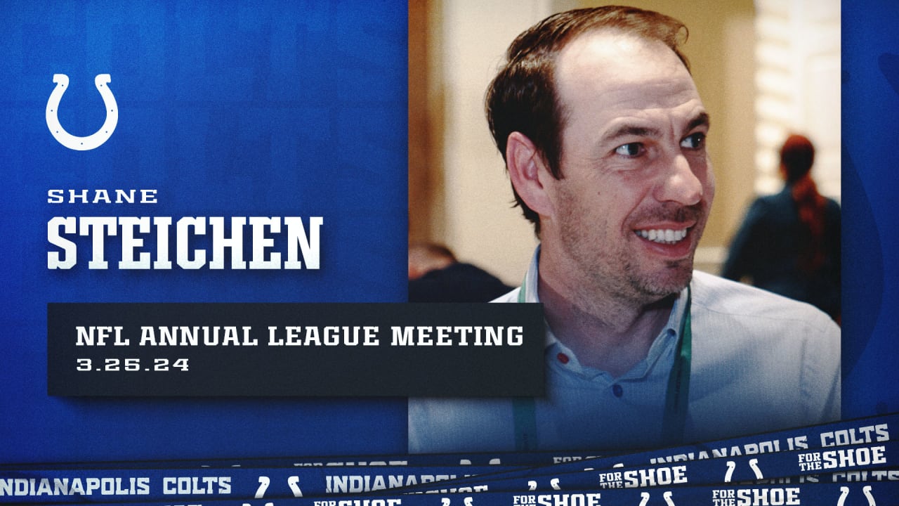 Shane Steichen: NFL Annual League Meeting availability, March 25