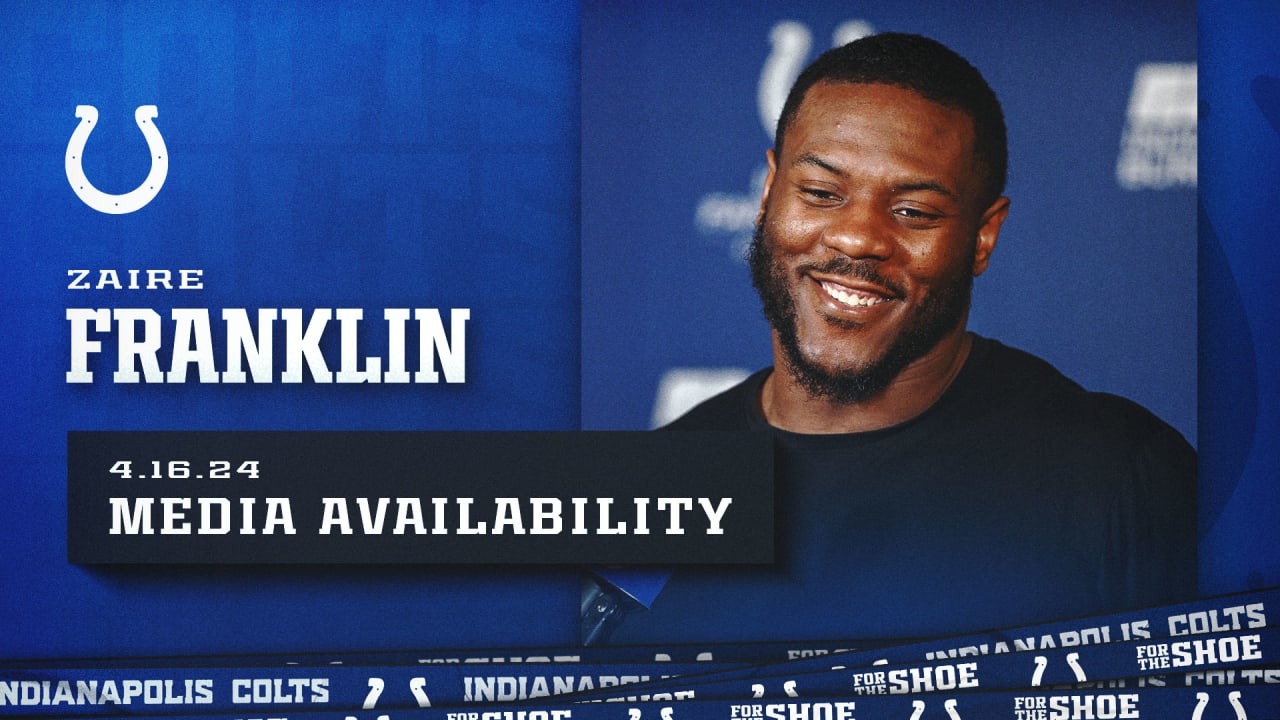 Zaire Franklin: Offseason program media availability, April 16