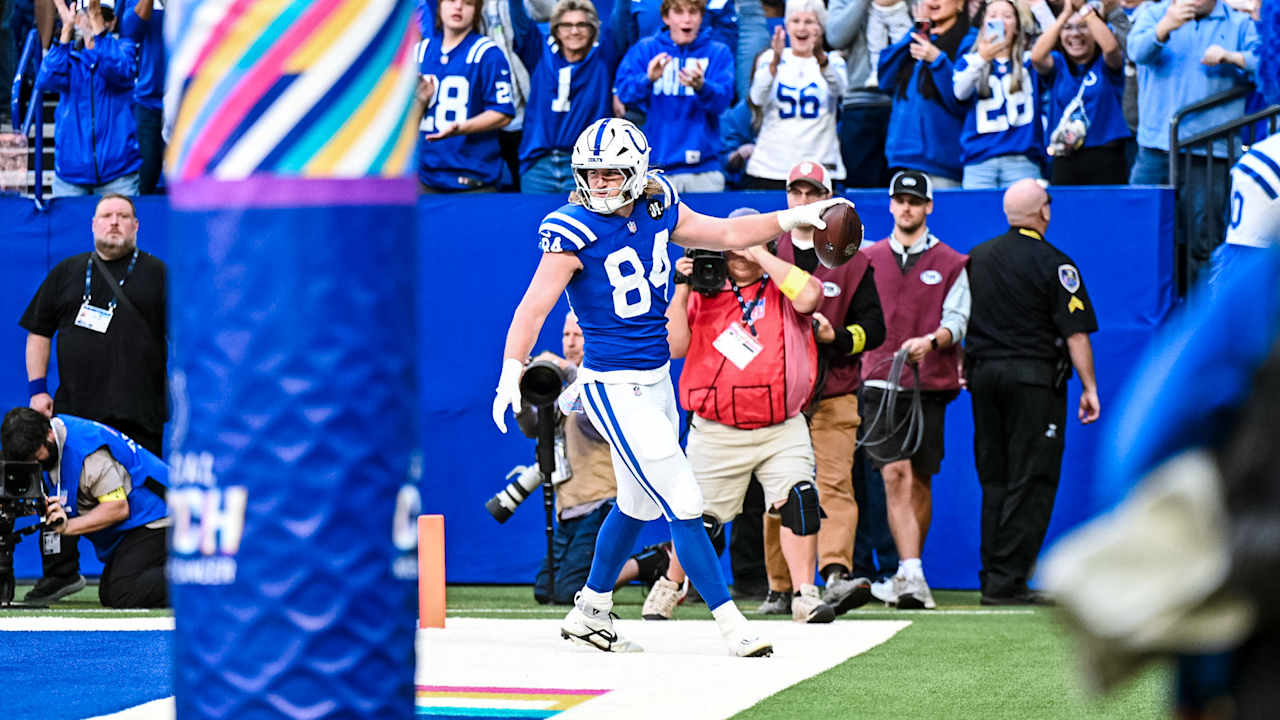 HIGHLIGHT | Tyler Warren catches 8-yard touchdown vs. Arizona Cardinals