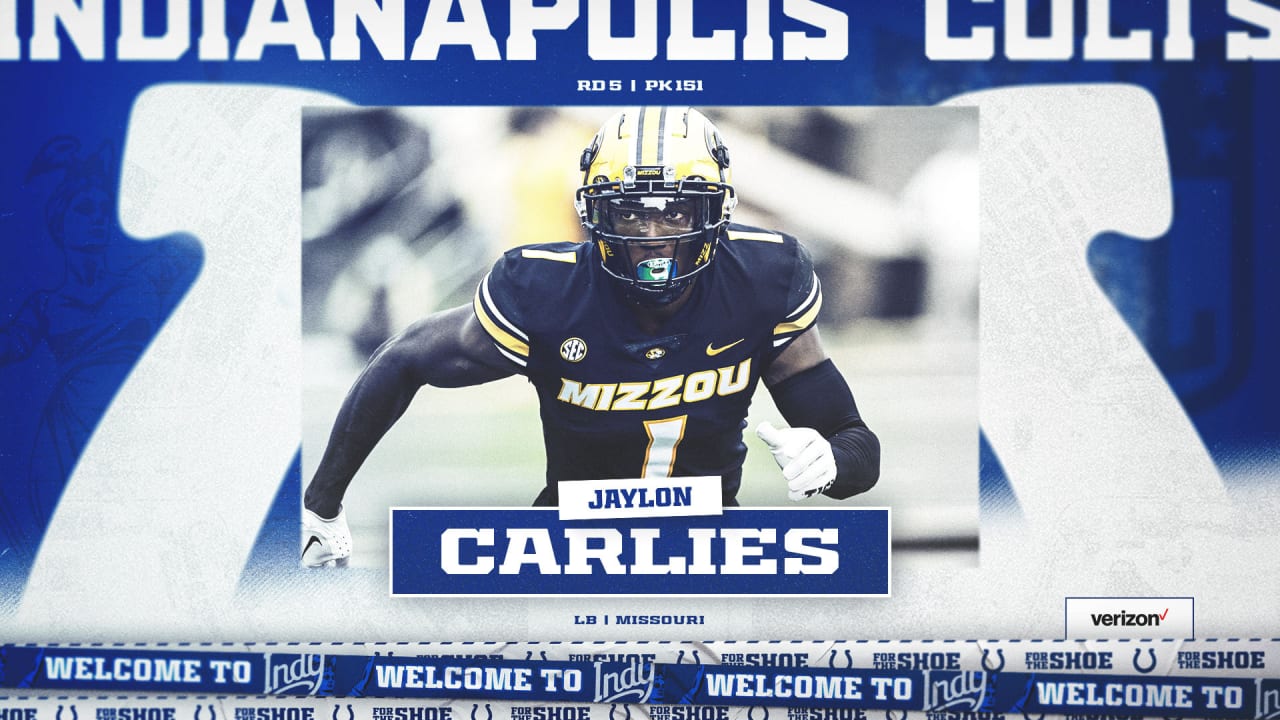 Colts select Missouri linebacker Jaylon Carlies in fifth round of 2024 NFL Draft
