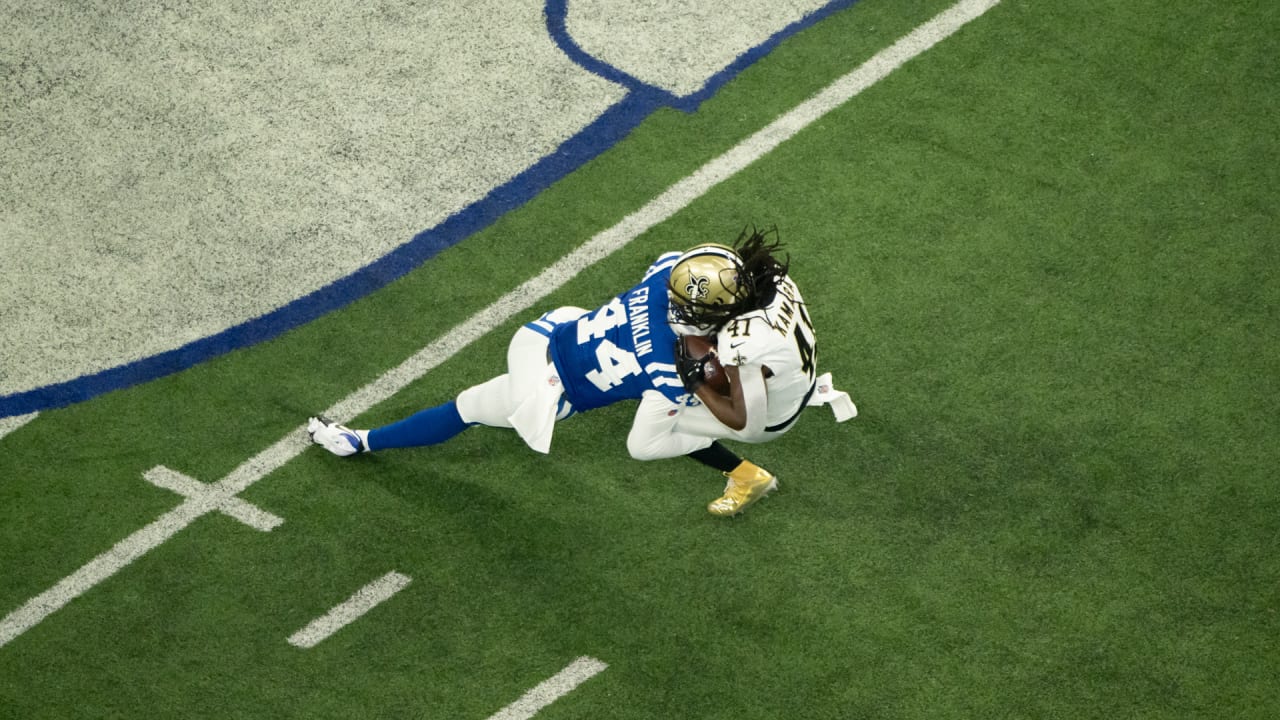 Halfway through 2023 season, Colts LB Zaire Franklin on historic pace