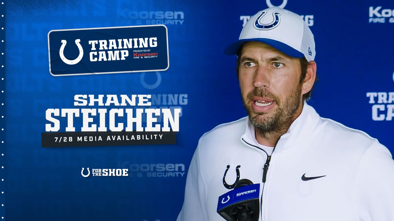 Shane Steichen: Training camp media availability, July 28