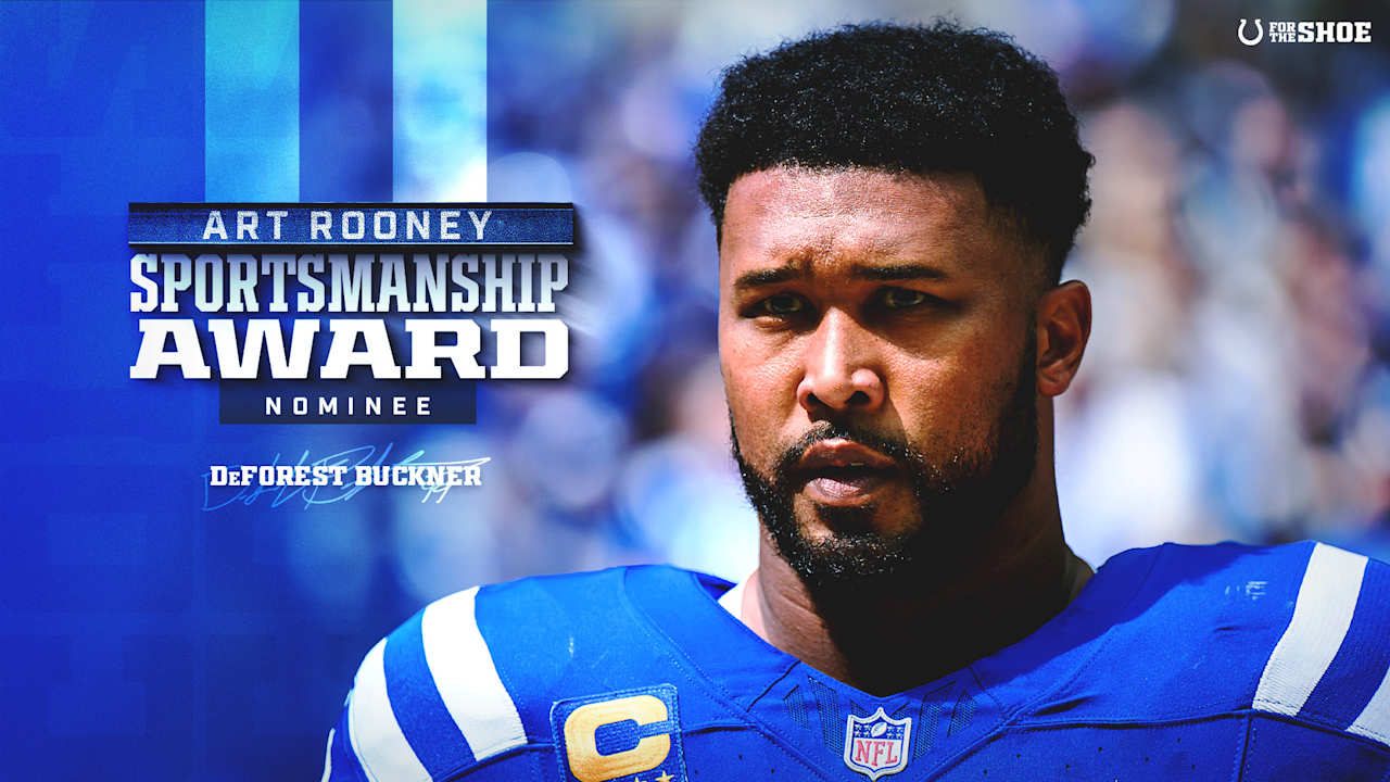 Colts DT DeForest Buckner nominated for 2024 Art Rooney Sportsmanship Award
