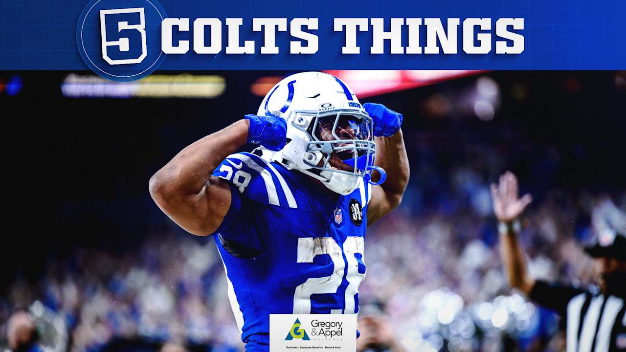 5 Colts Things: The key to Jonathan Taylor's season & managing RB's ...
