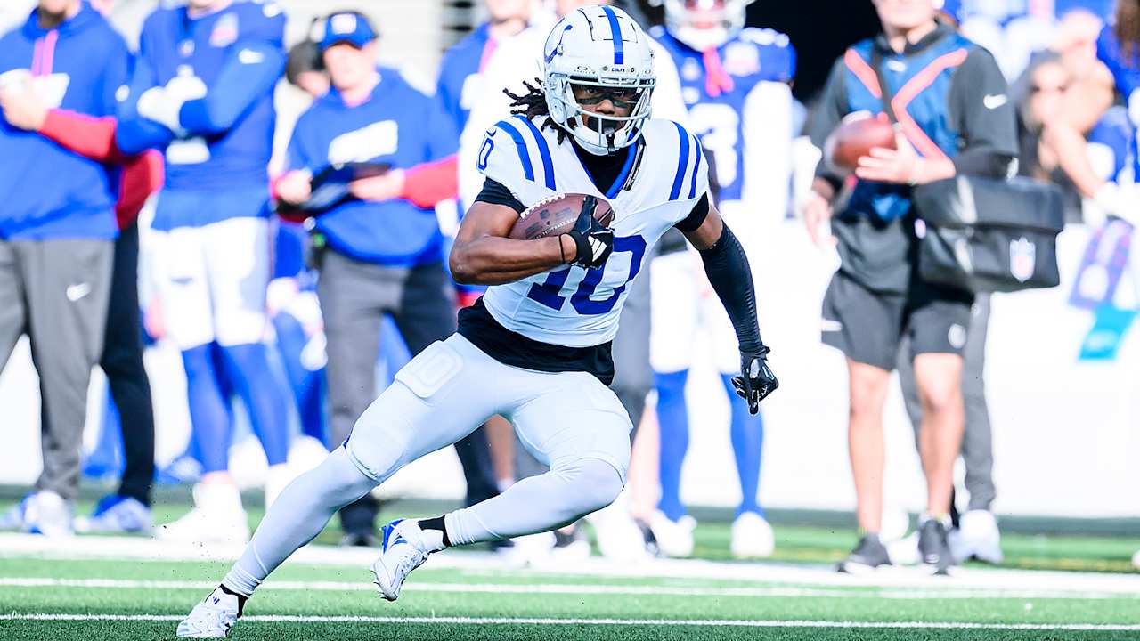 Expectations, confidence remain high for Colts WR Adonai Mitchell ...