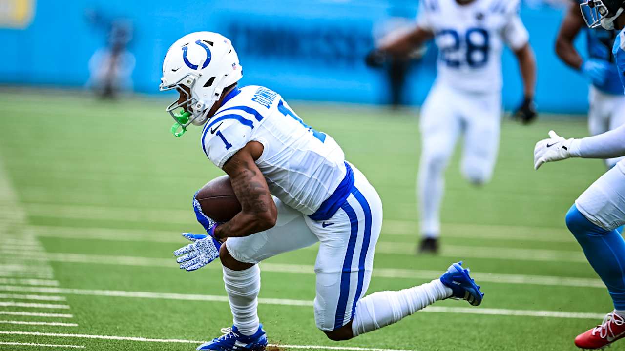 HIGHLIGHT | Daniel Jones with pass completion to Josh Downs for 29-yard ...