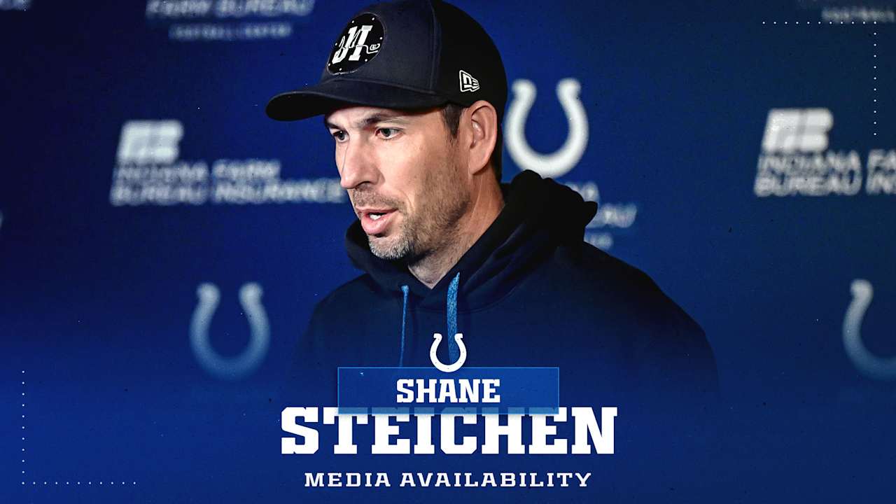 Shane Steichen: Midweek update, Colts at Steelers