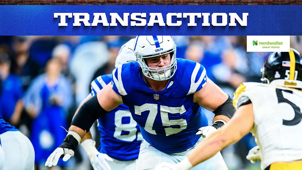 Colts place G Will Fries on injured reserve, waive CB Dallis Flowers