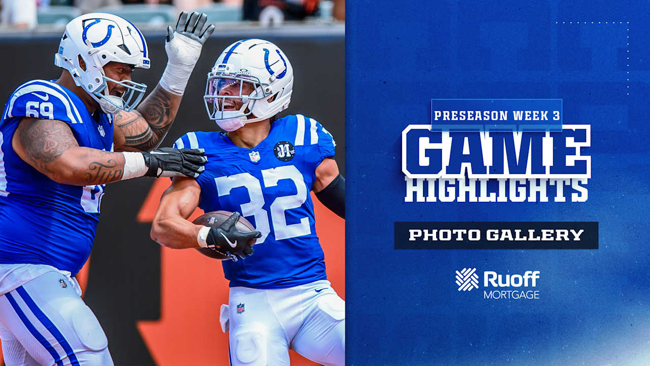 Game Highlights: Colts at Bengals, Preseason Week 3