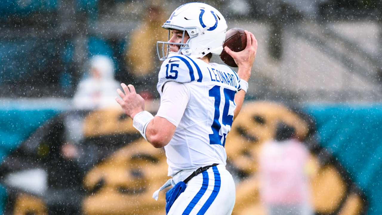 Colts to start Riley Leonard at quarterback for Week 18 game vs ...