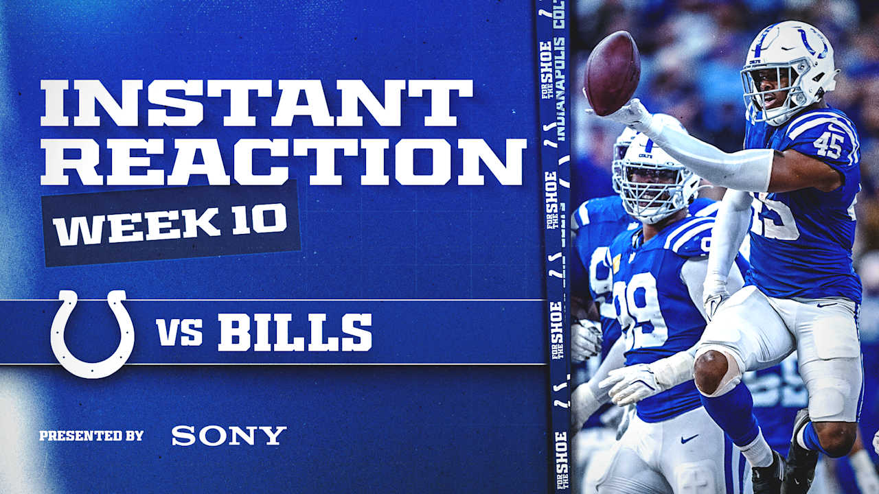 Instant Reaction: Turnovers doom Colts in Week 10 loss to Bills