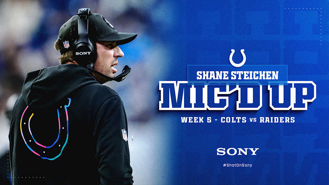 Mic'd Up: Shane Steichen, Week 5 vs Raiders