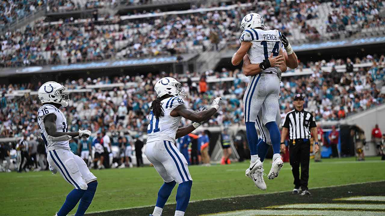 HIGHLIGHT: Alec Pierce with a 65-yard touchdown catch from Joe Flacco ...