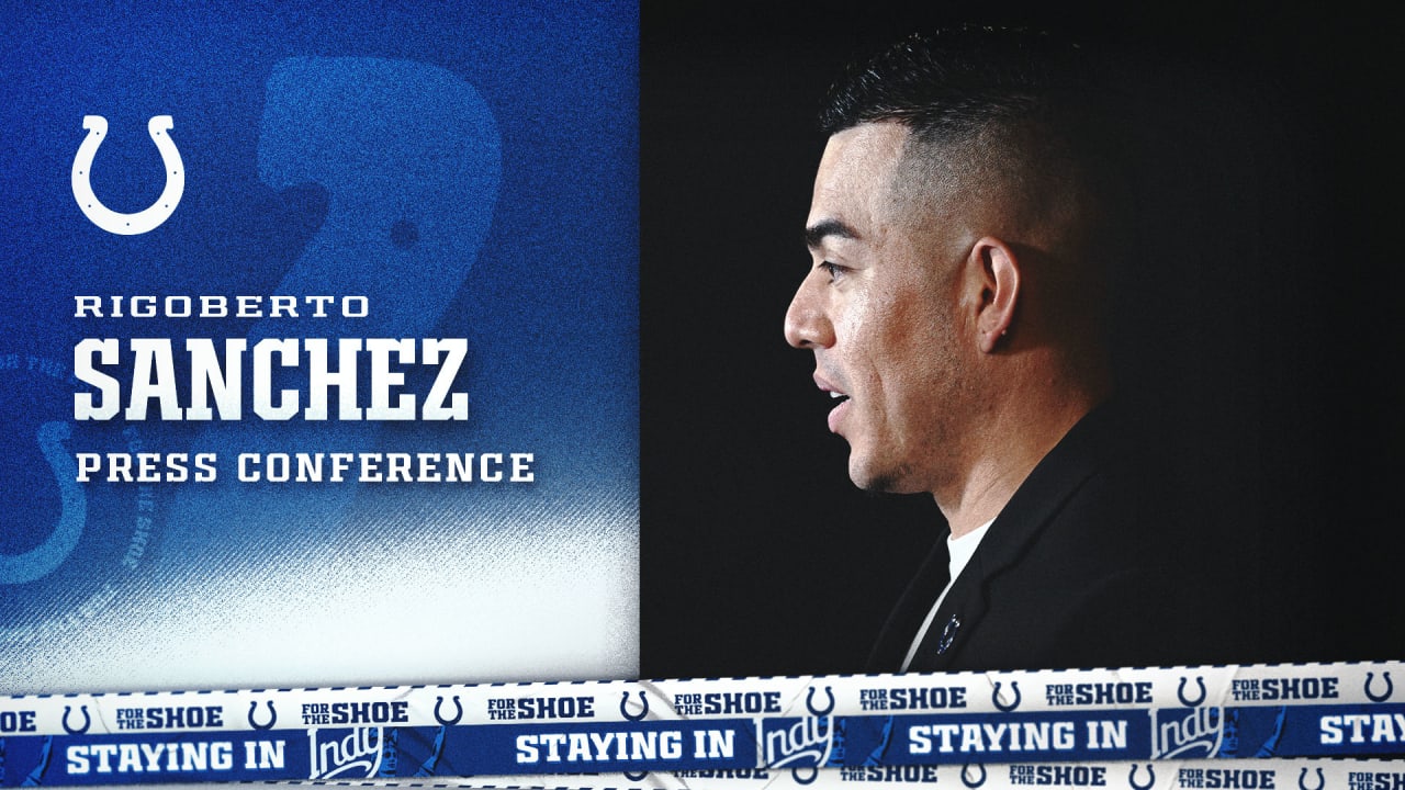 Rigoberto Sanchez: 2024 Free agency press conference