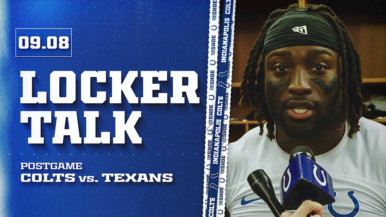 Locker Talk: Segun Olubi, Colts vs. Texans postgame