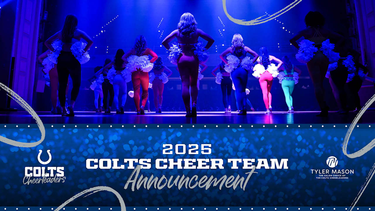 2025 Colts Cheer squad announced