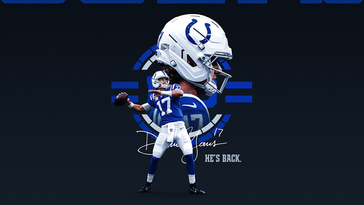 Colts re-sign QB Daniel Jones