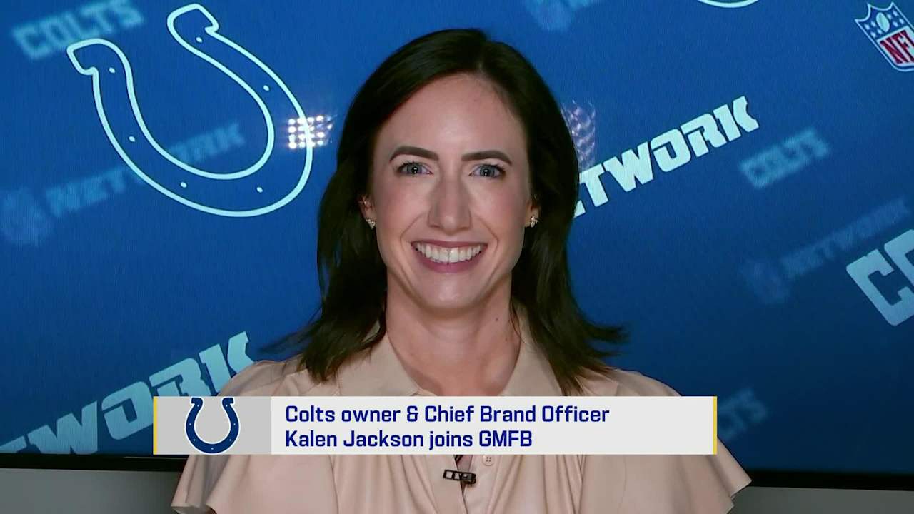 Colts owner and Chief Brand Officer Kalen Jackson joins 'GMFB'