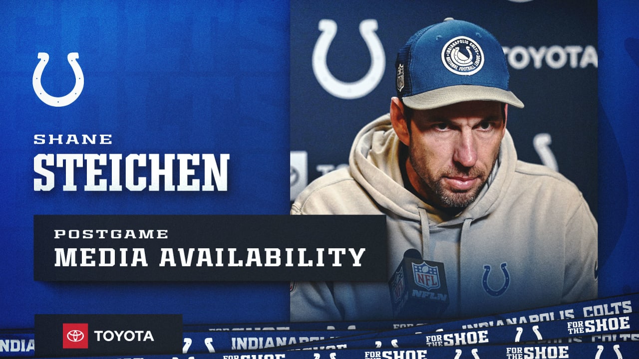 Shane Steichen: Colts at Bengals postgame