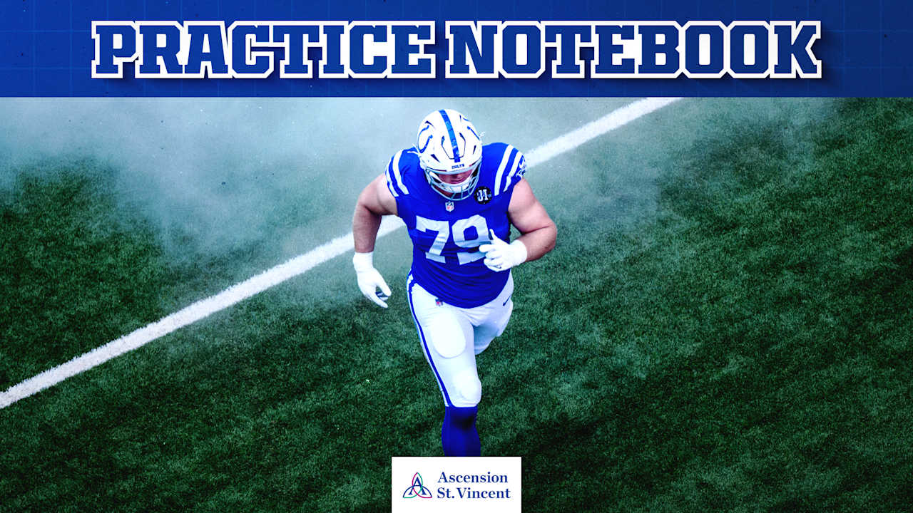 Practice Notebook: Bernhard Raimann listed as full participant Thursday