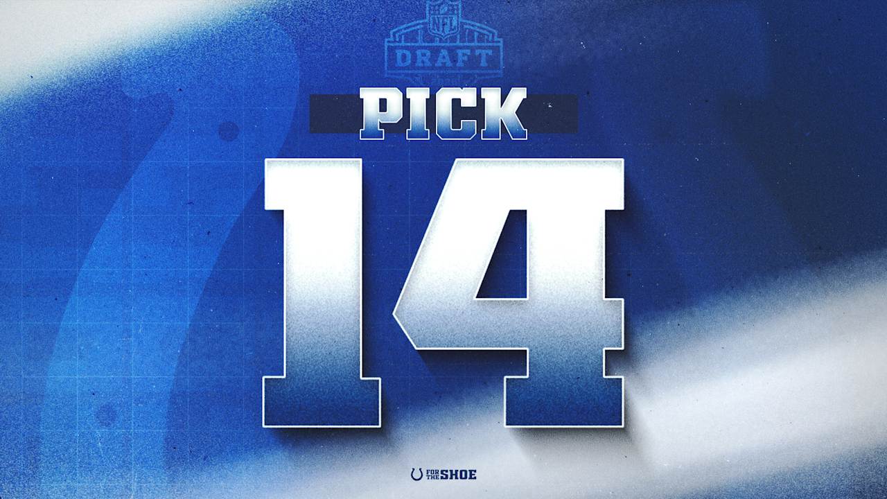 Colts to pick 14th in 2025 NFL Draft