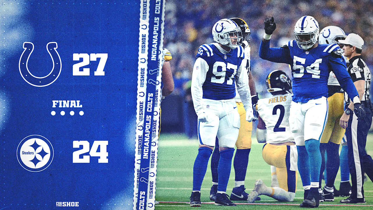 Colts pull out close win over Pittsburgh Steelers, move to 2-2 on the ...