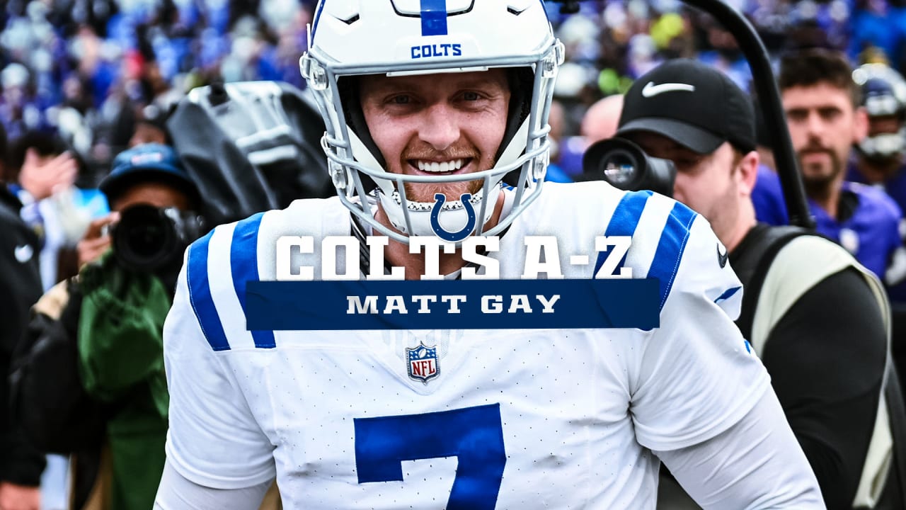 Colts A To Z Matt Gay